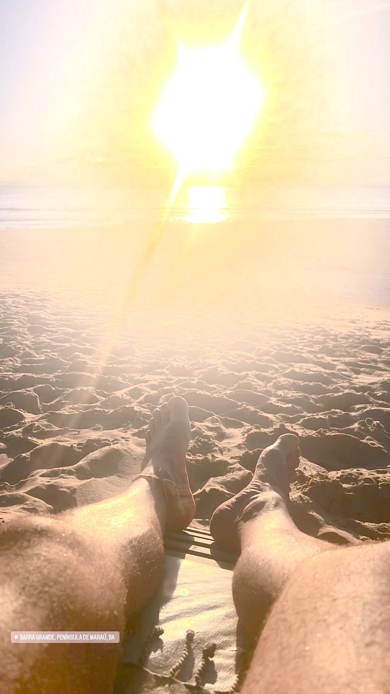 Hugo Picchi's feet
