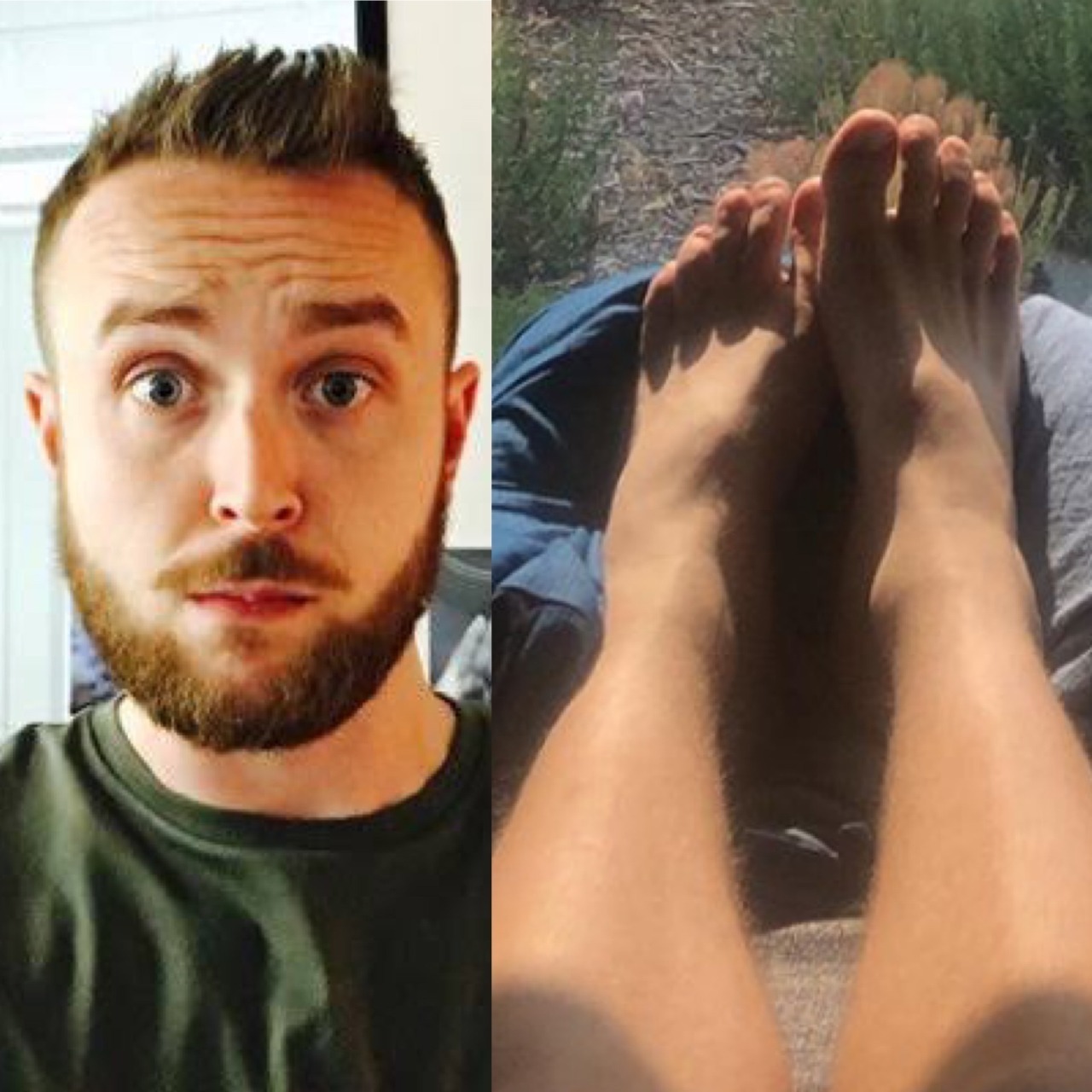 Hunter Smiths Feet 