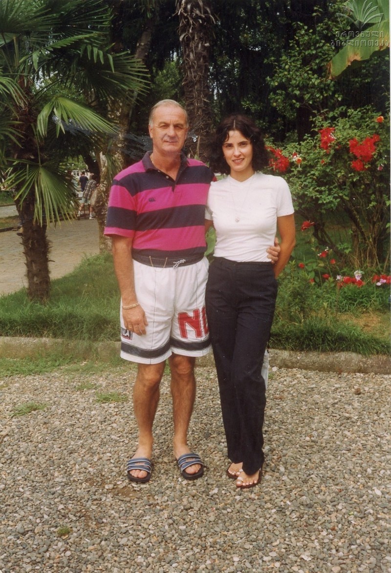 Ia Parulava's feet