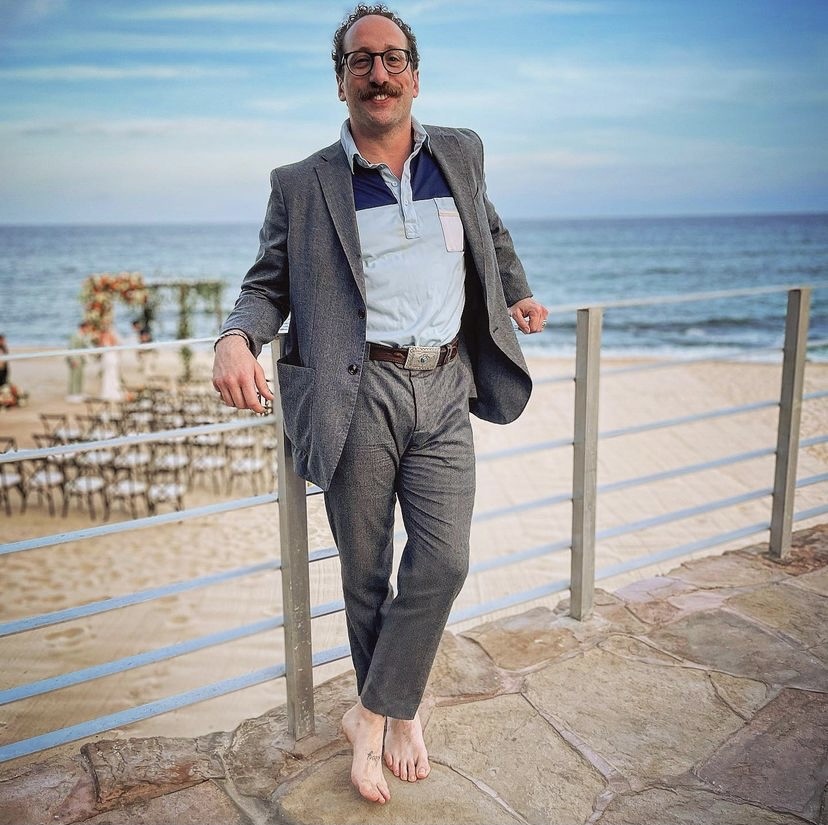 Ian Fidance's feet