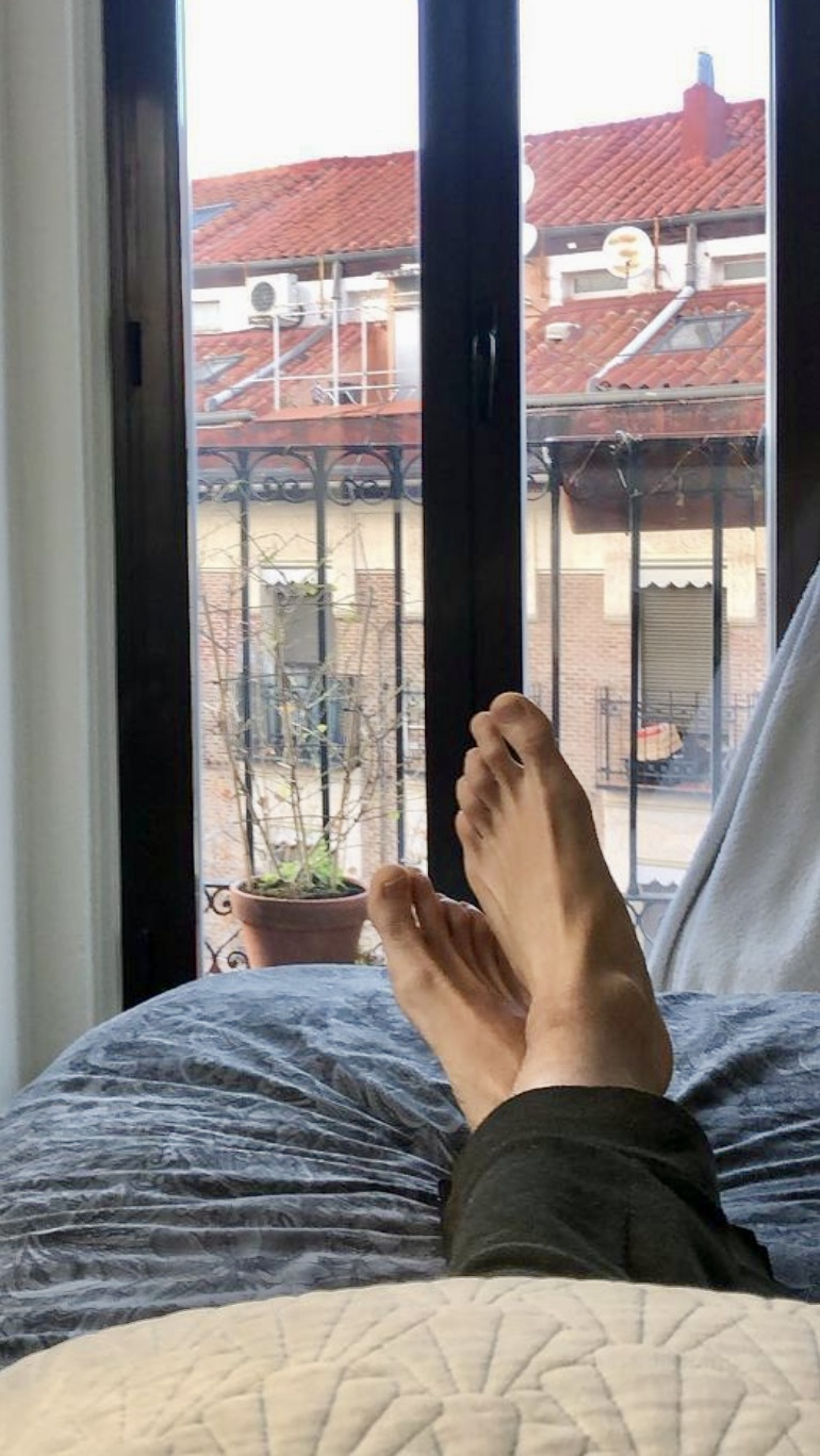 Ignacio Montes's feet