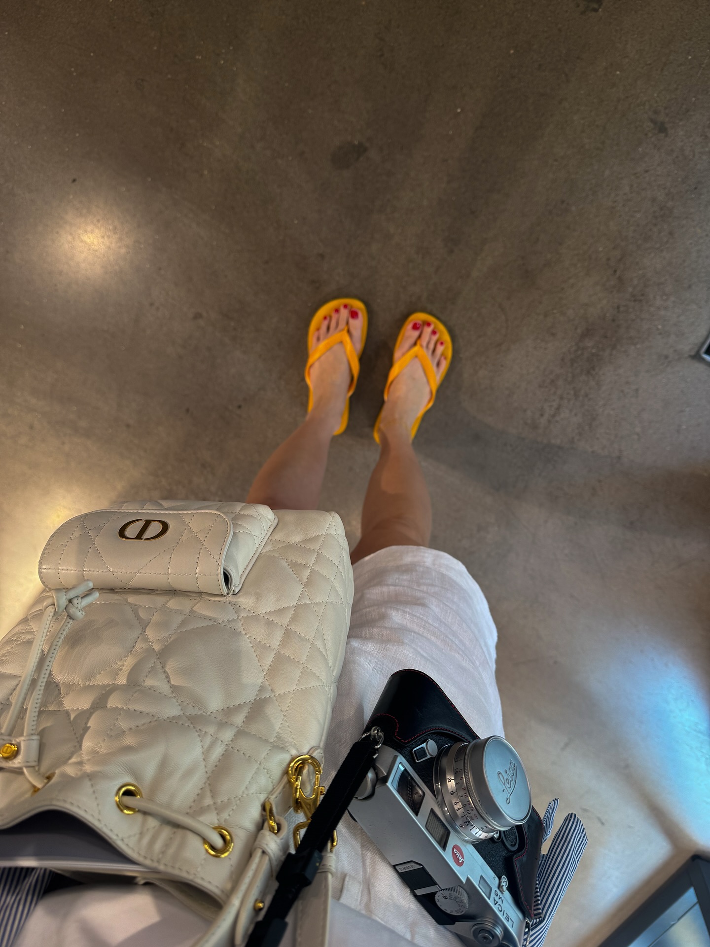 Isabelle Drummond's feet