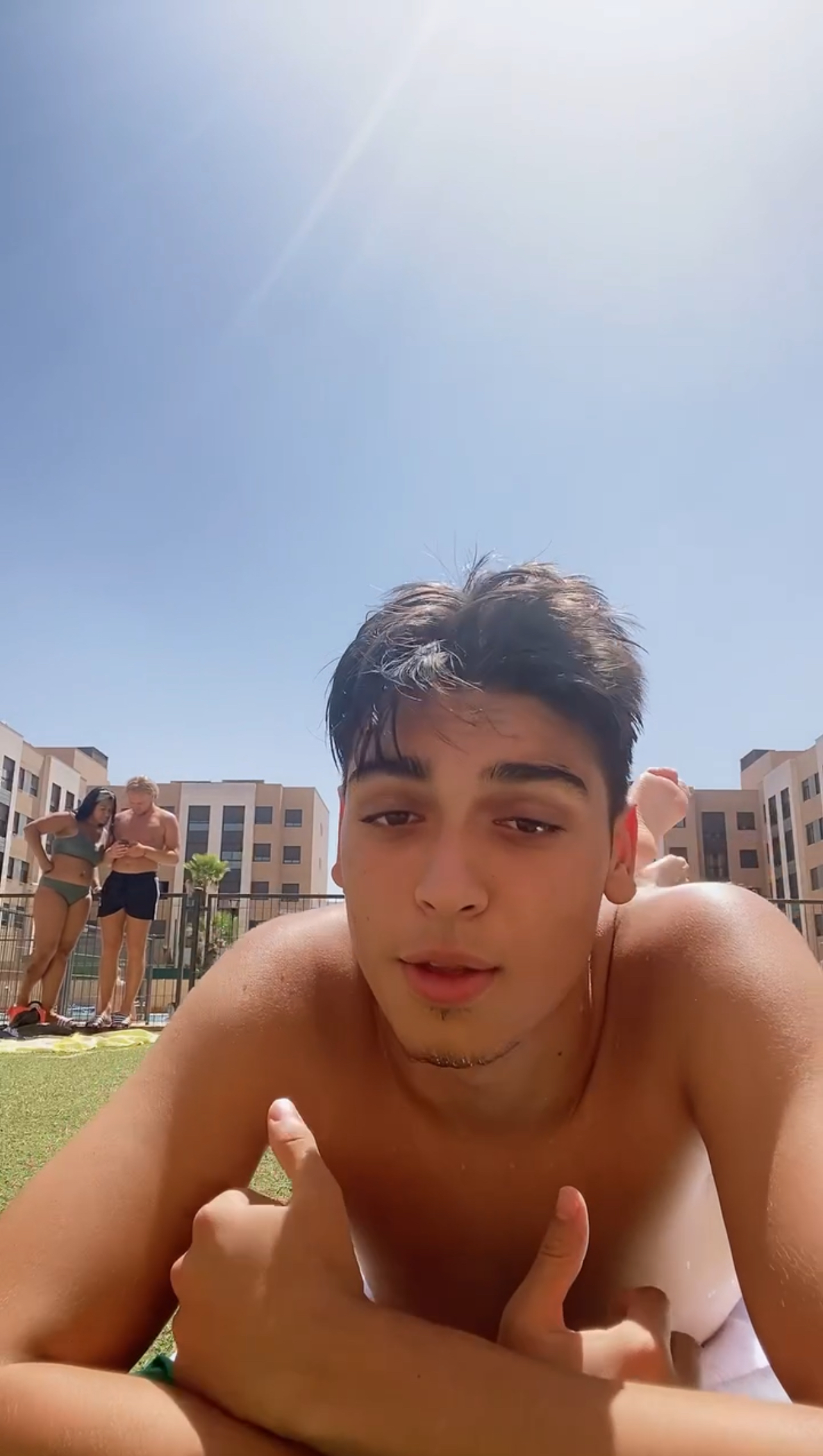 Iván Silva's feet