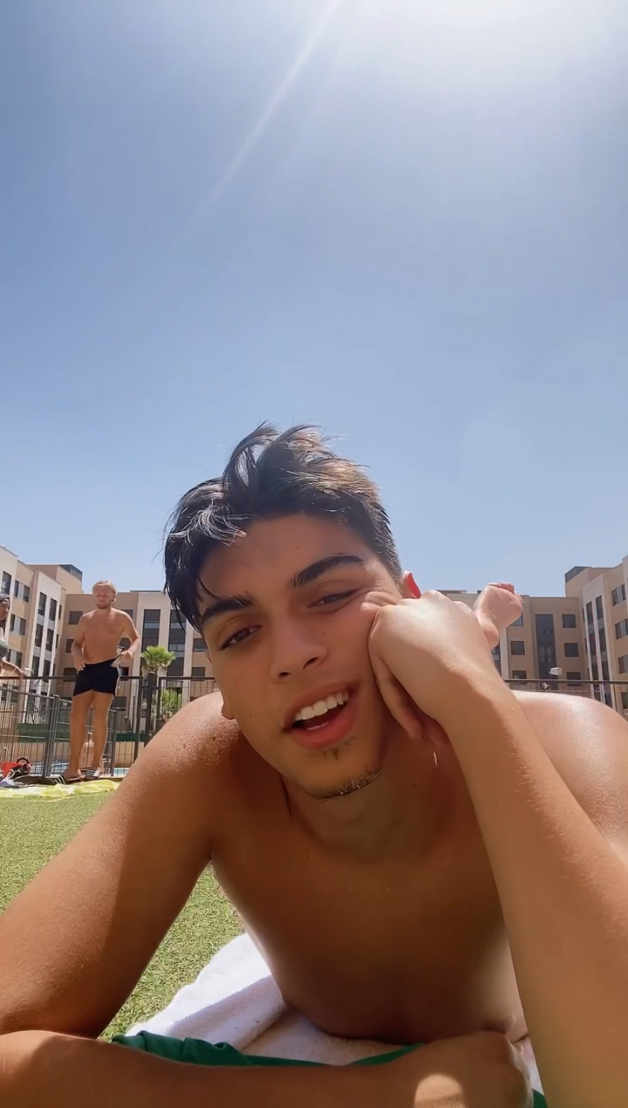 Iván Silva's feet