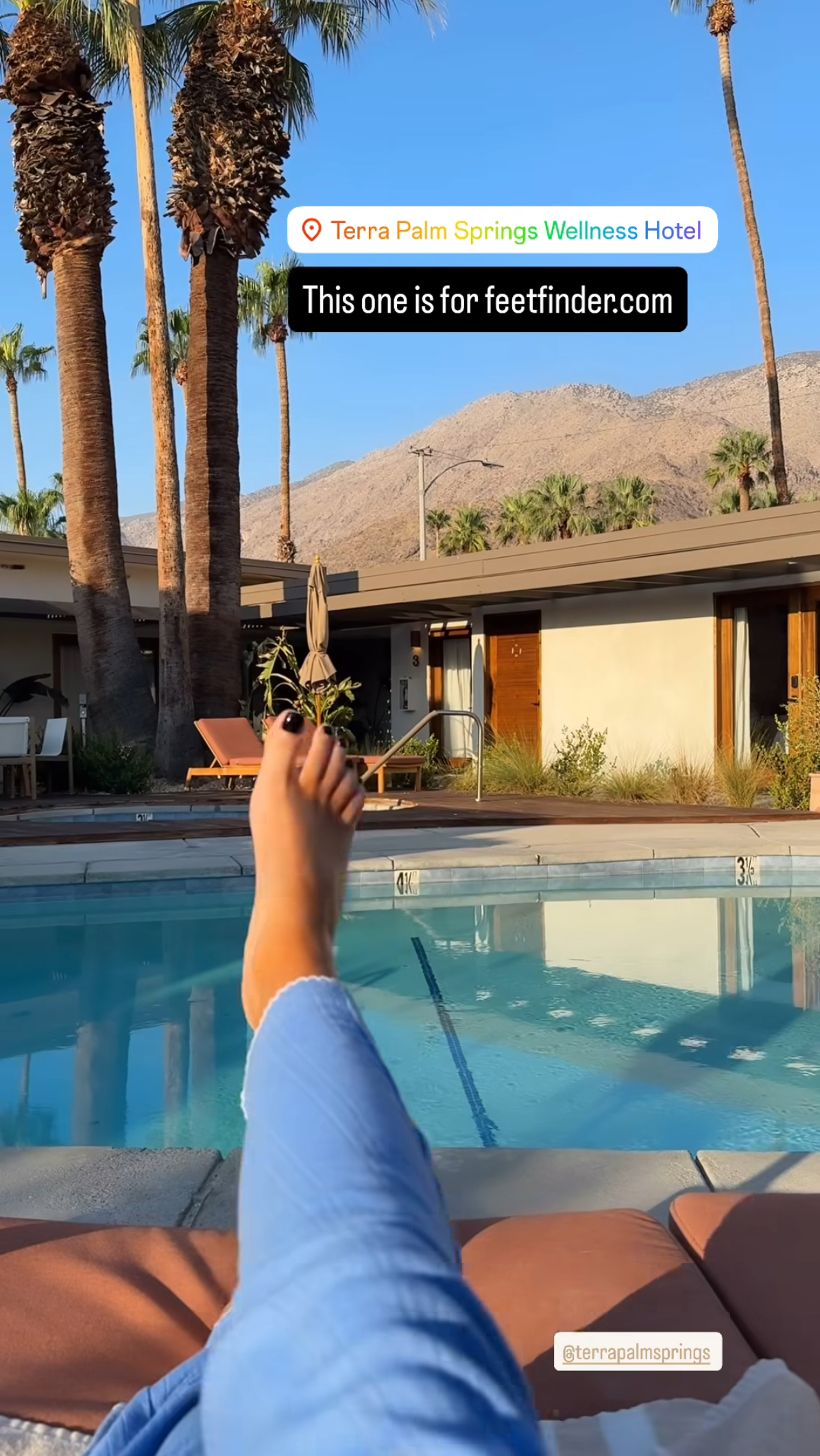 Jac Vanek's feet