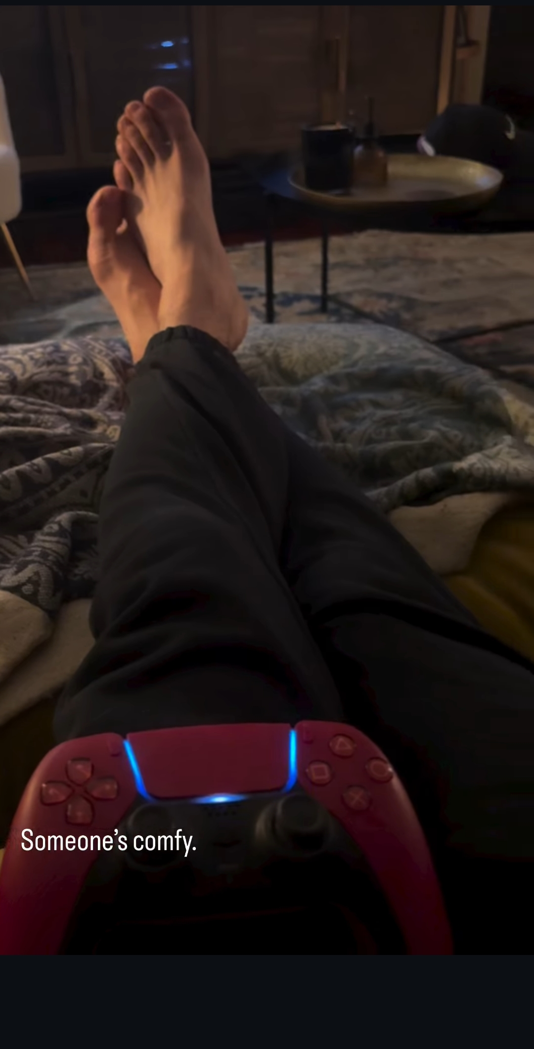 Jack Chambers's feet