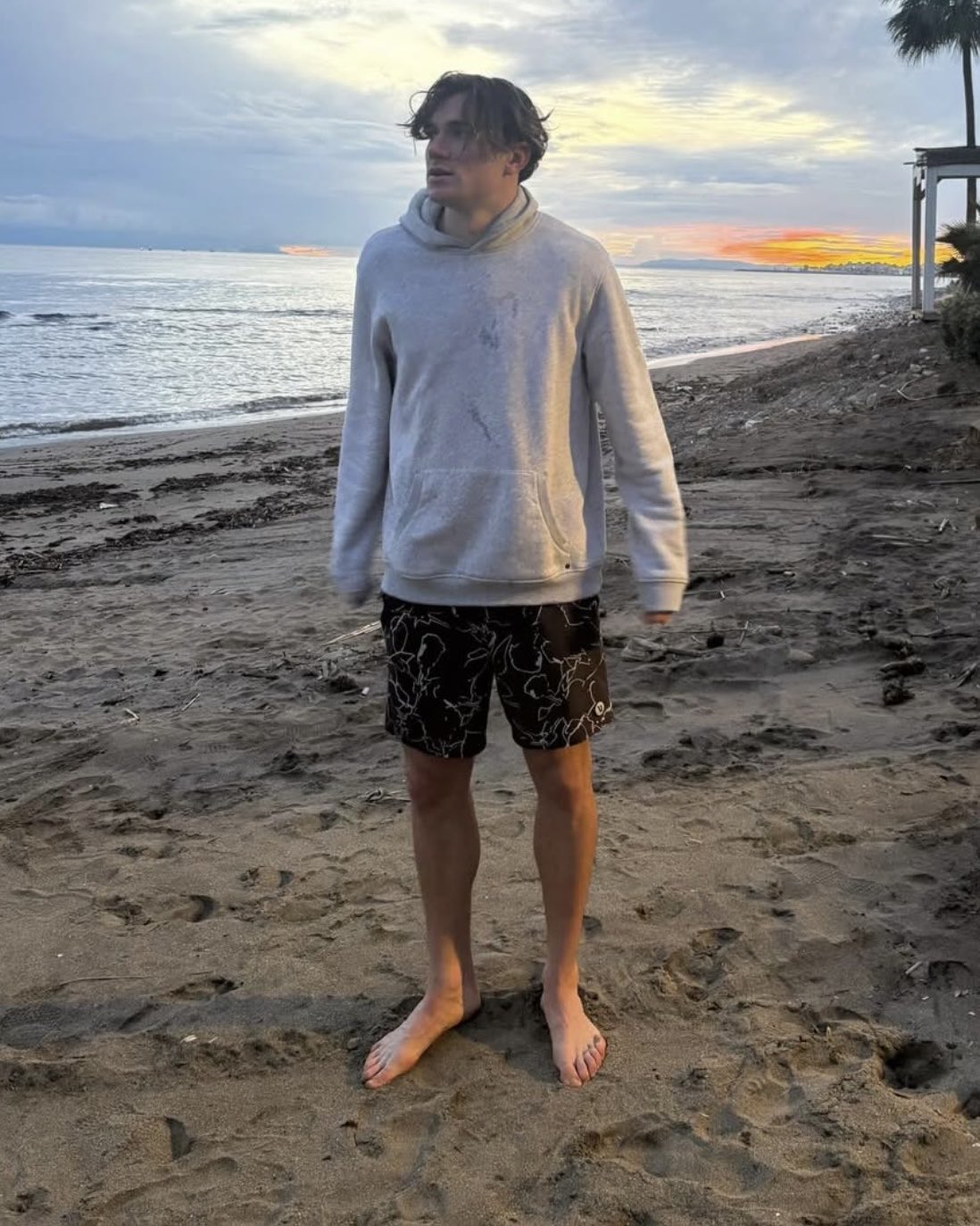 Jack Draper's feet