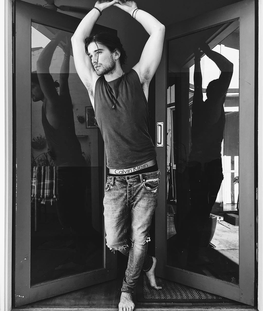 Jackson Gallagher's feet