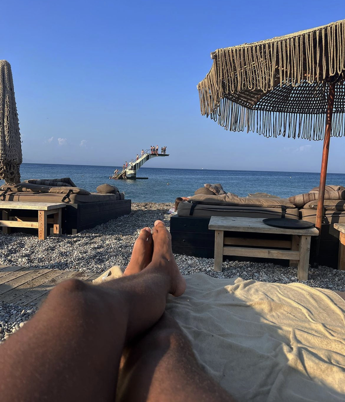 Jacob Maynard's feet