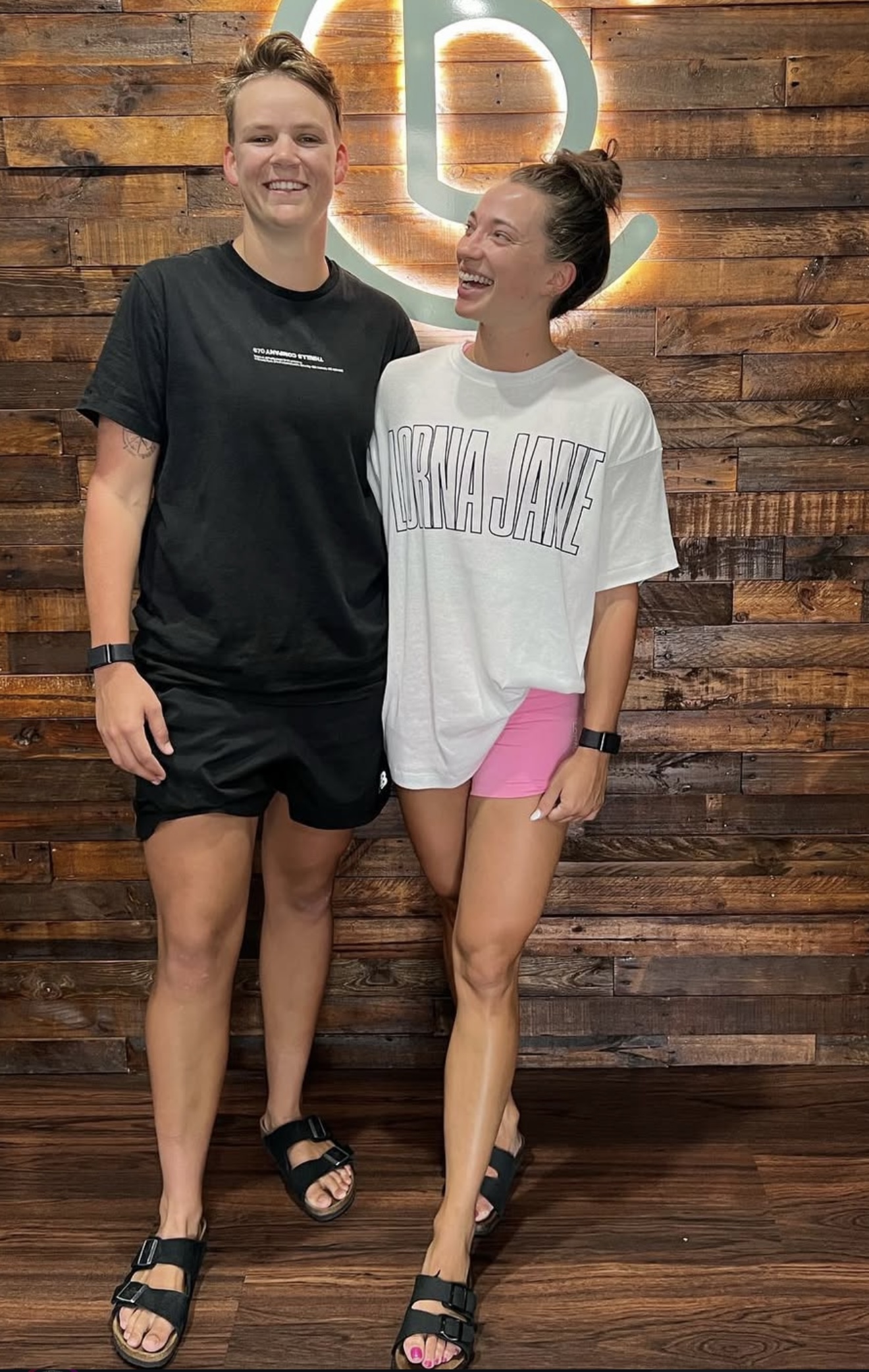 Jade Ellenger's feet