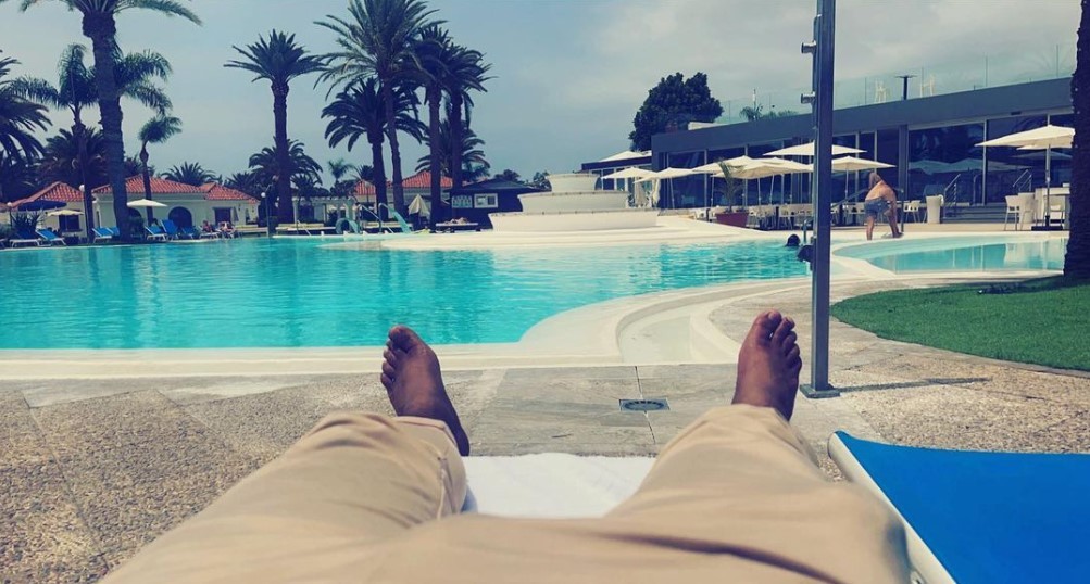 Jafar Azeezi's feet