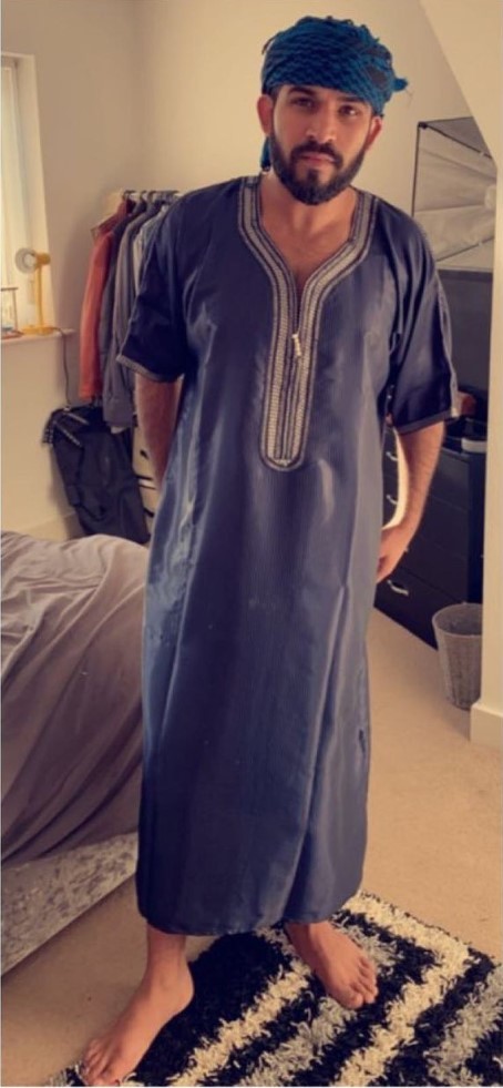 Jafar Azeezi's feet