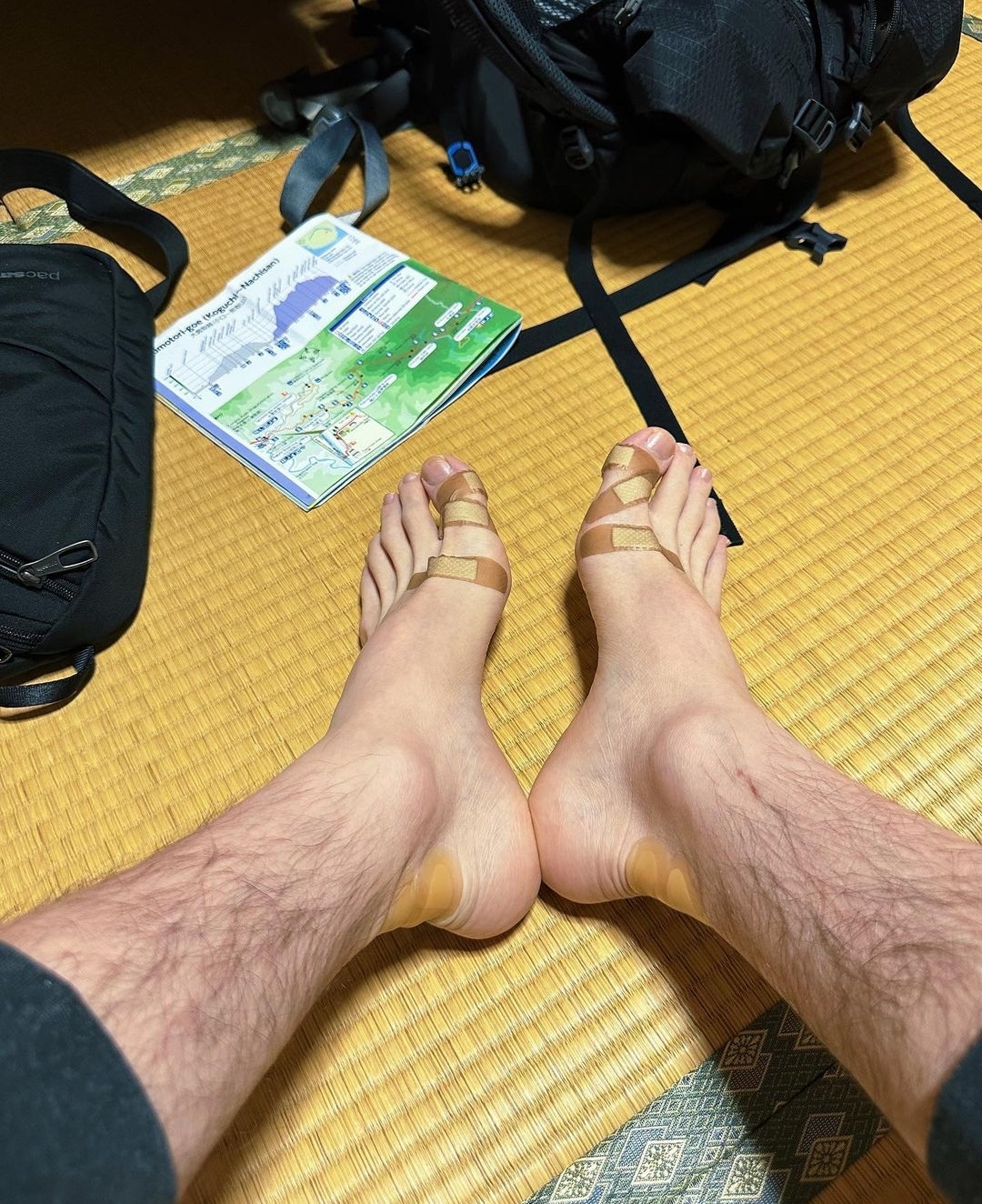 Jake Ejercito's feet