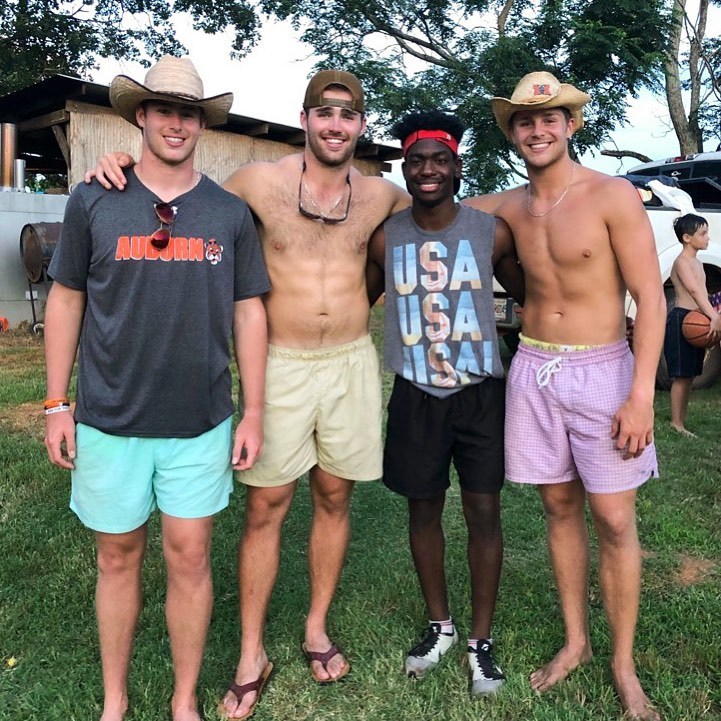 Jake Fromm's feet