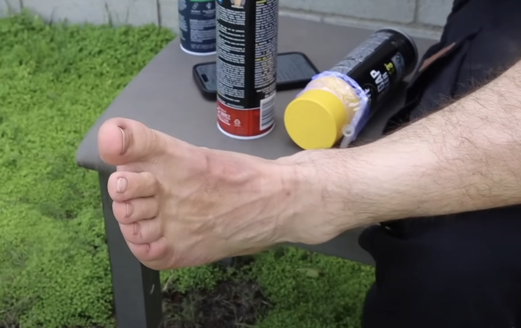 Jake Lasers Feet
