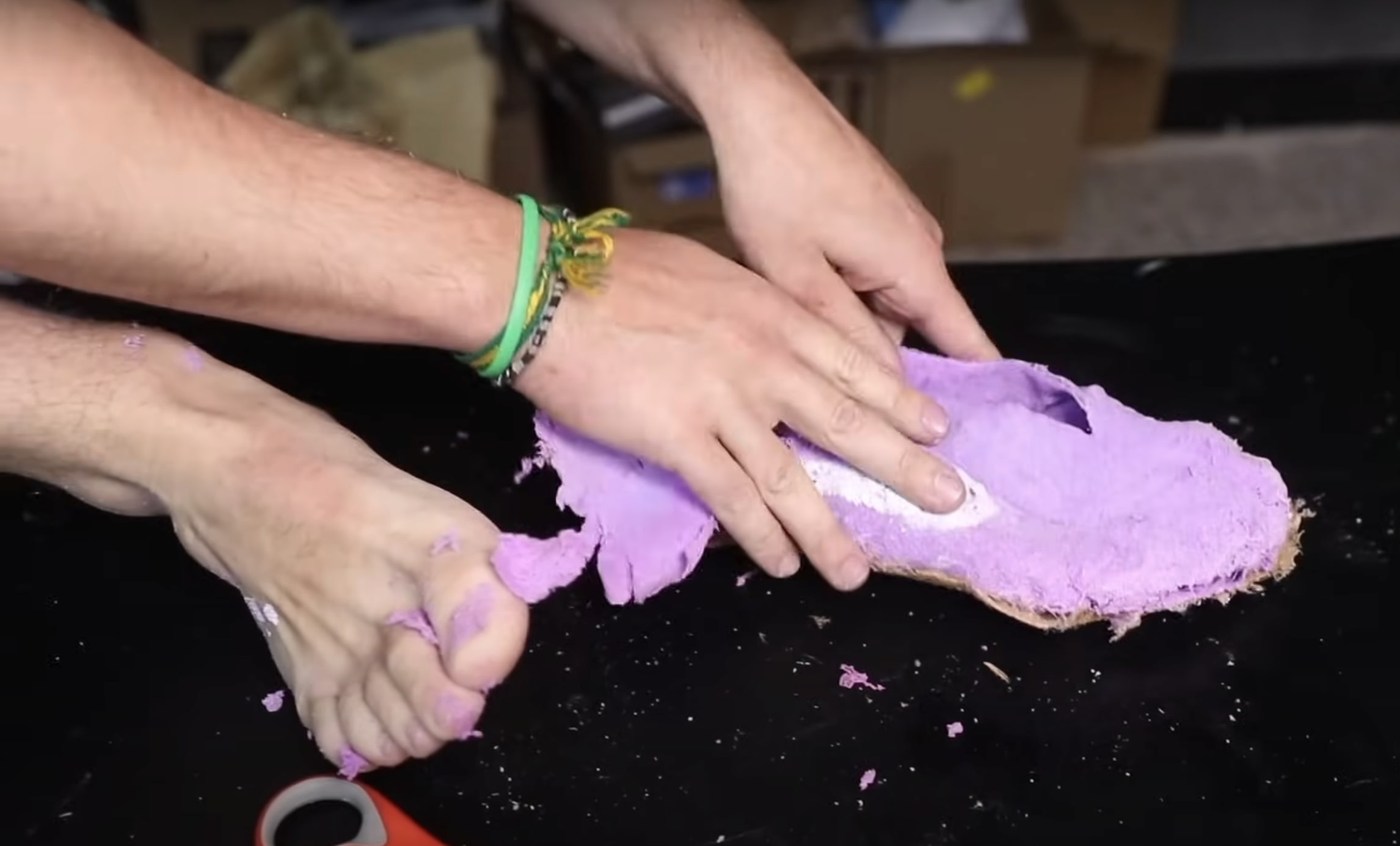 Jake Lasers Feet