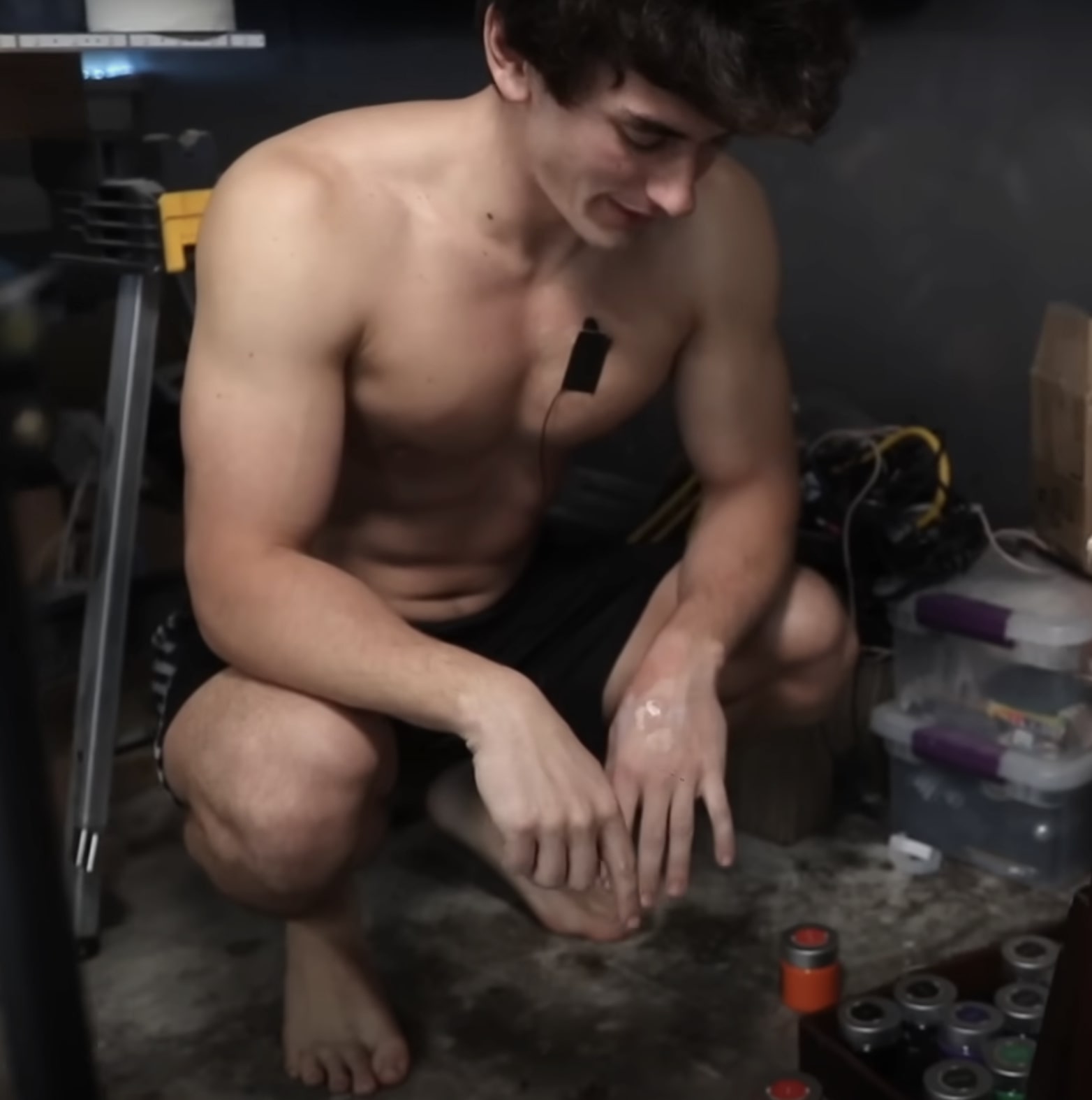 Jake Lasers Feet