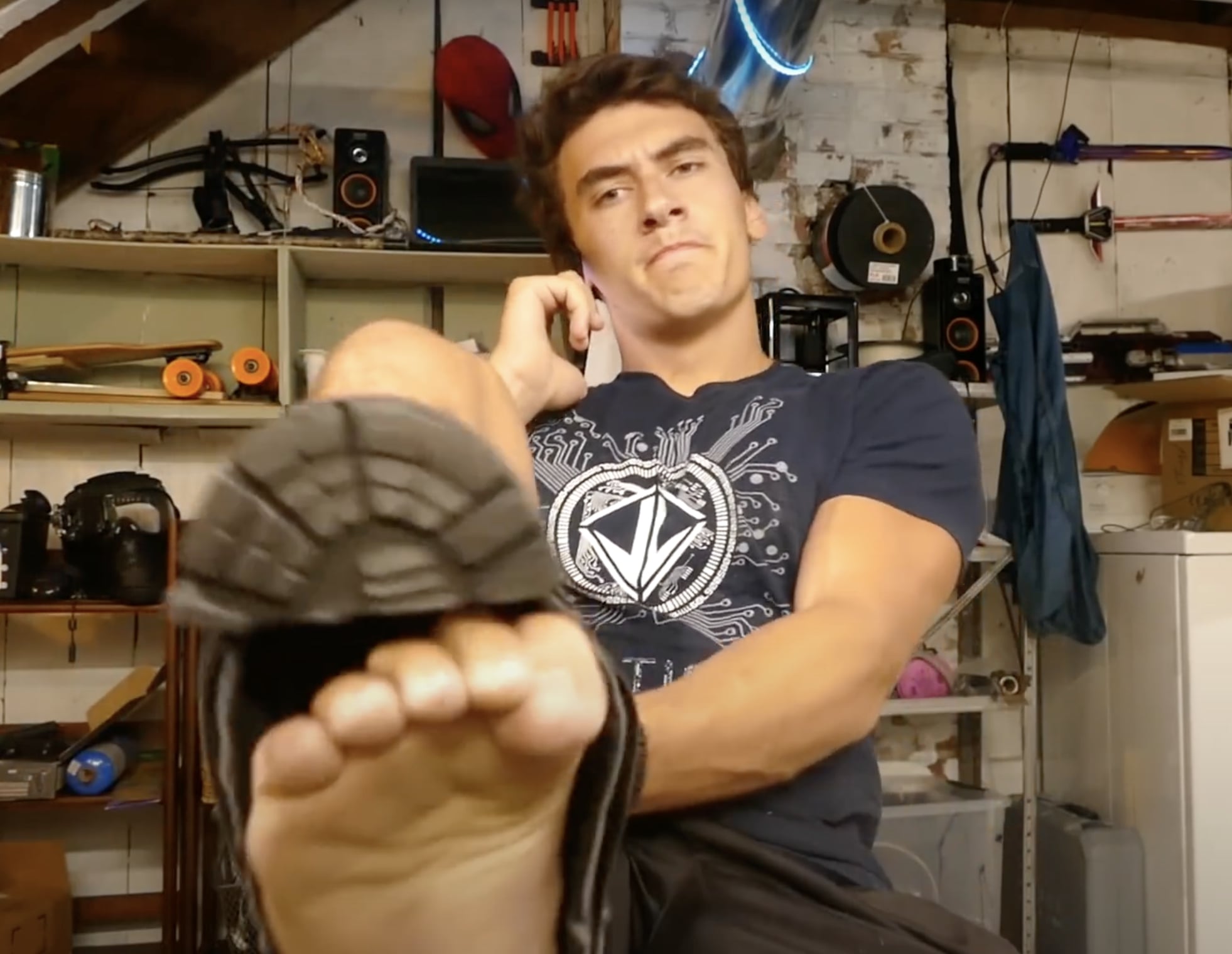 Jake Lasers Feet
