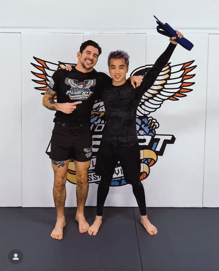 Jake Tran's feet