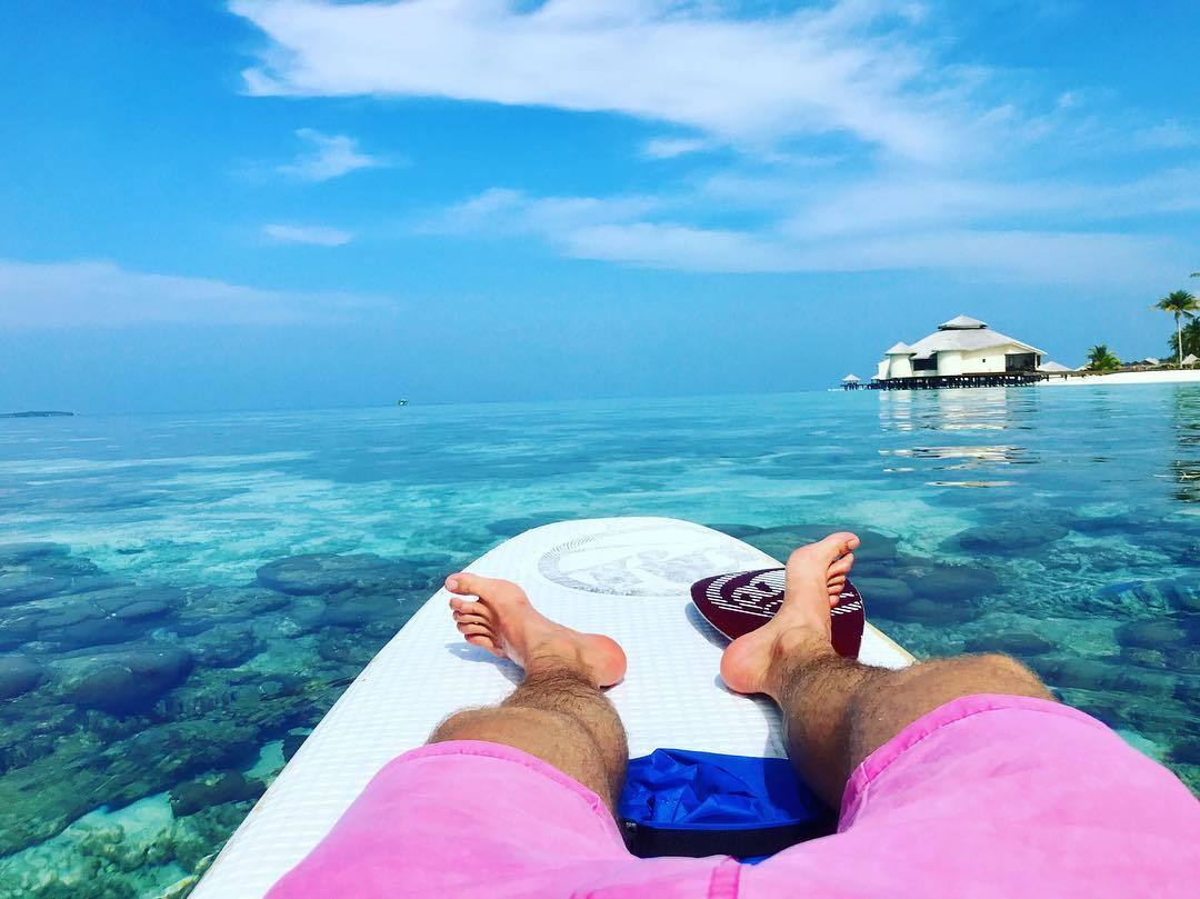 Jake Unsworth's feet