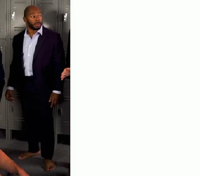 Jamar Shipman's feet