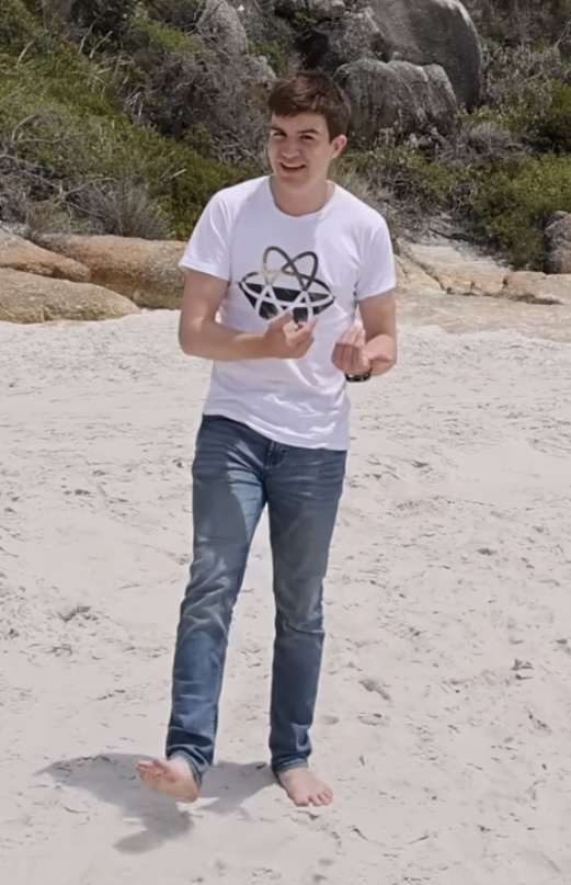 James Dingley's feet