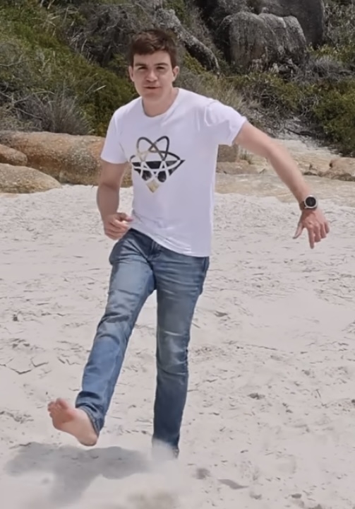 James Dingley's feet