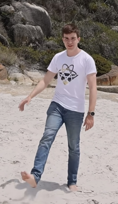 James Dingley's feet