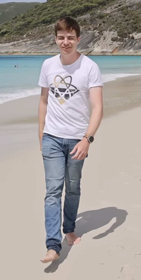 James Dingley's feet