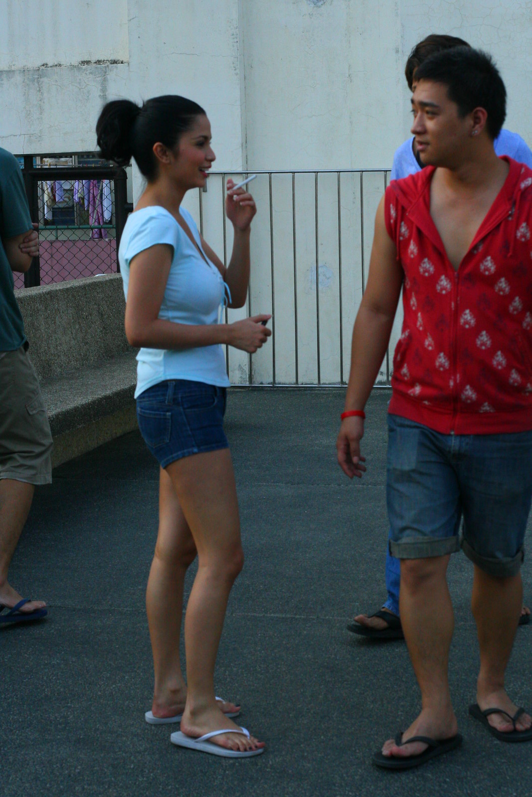 Jamilla Obispo's feet