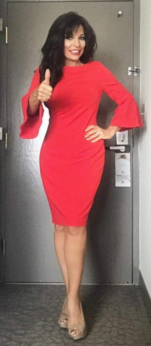 Jan Morgan's feet