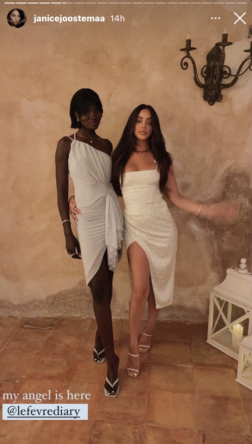 Janice Joostema's feet