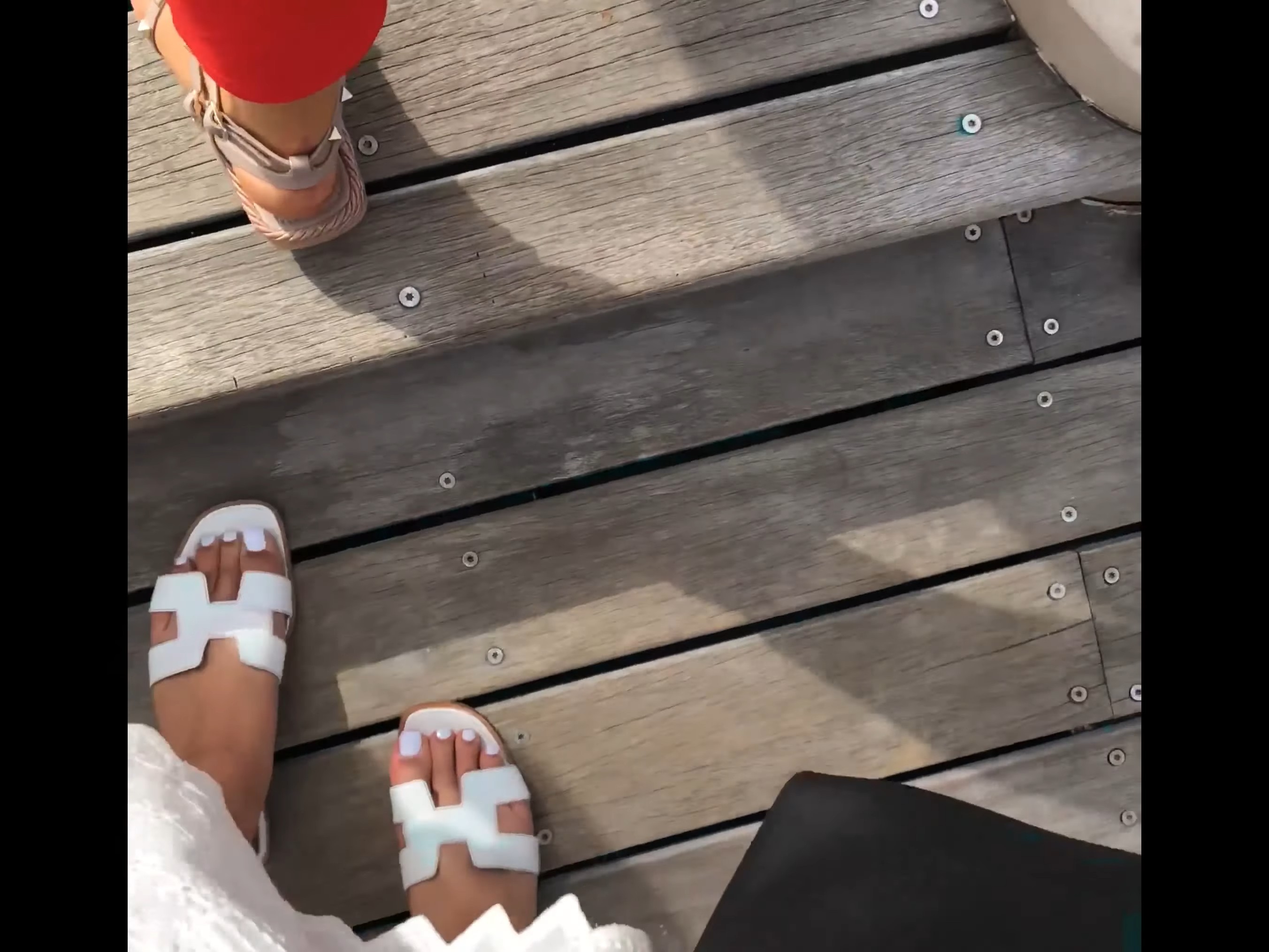 Janice Joostema's feet