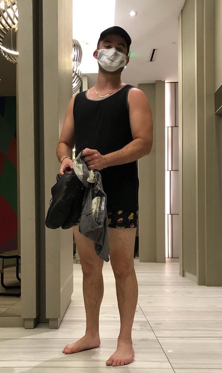 Jared Frieder's feet