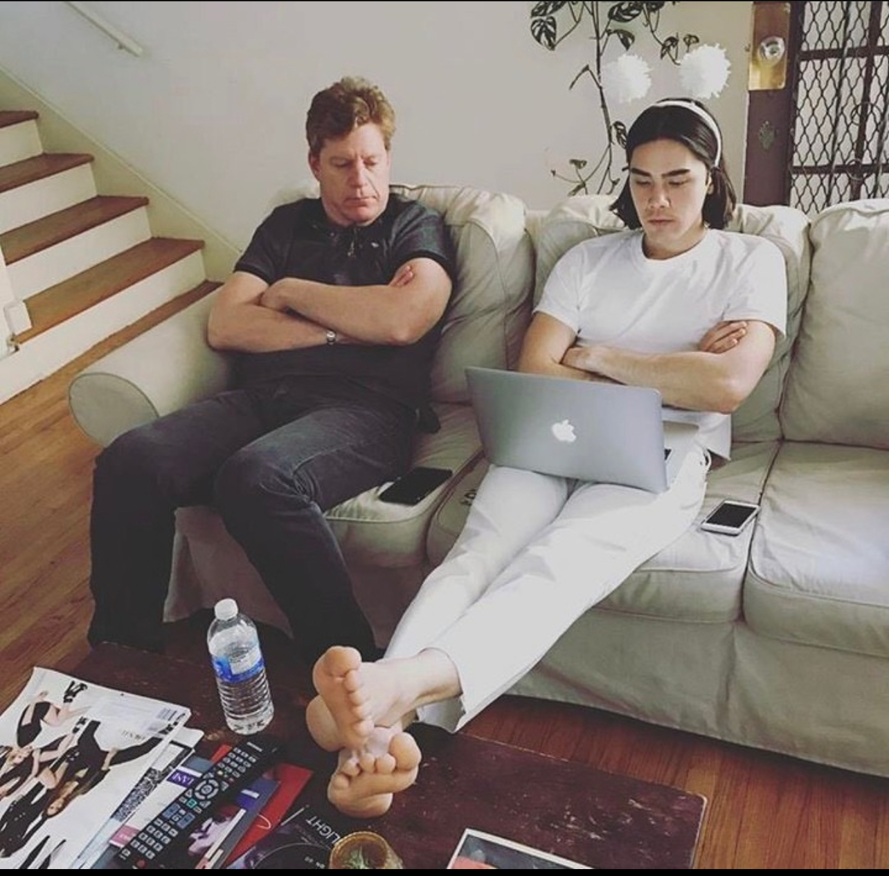 Jared Goldstein's feet