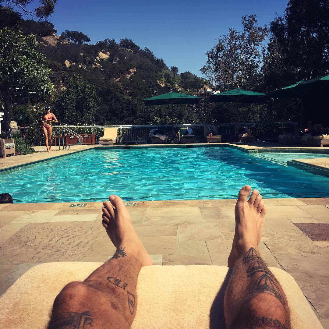 Jason Aalon Butler's feet