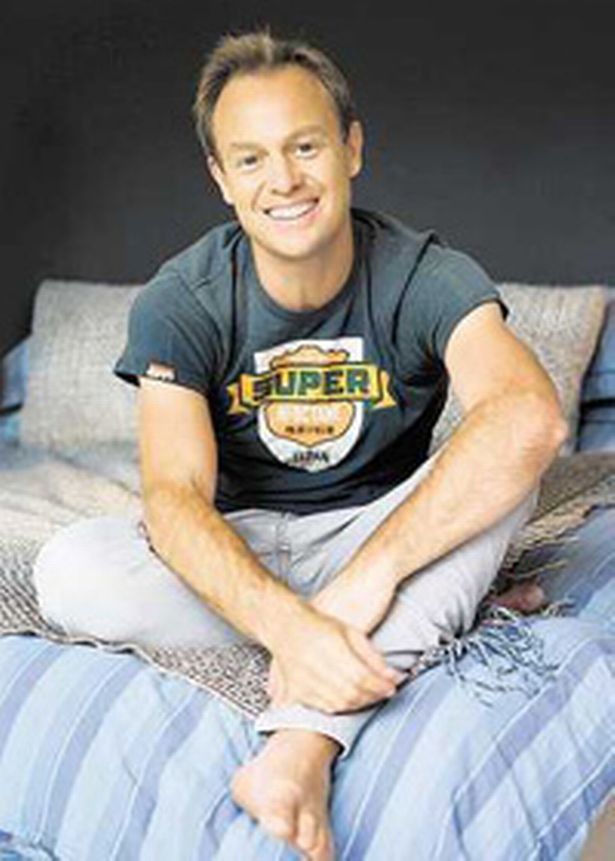 Jason Donovan's feet