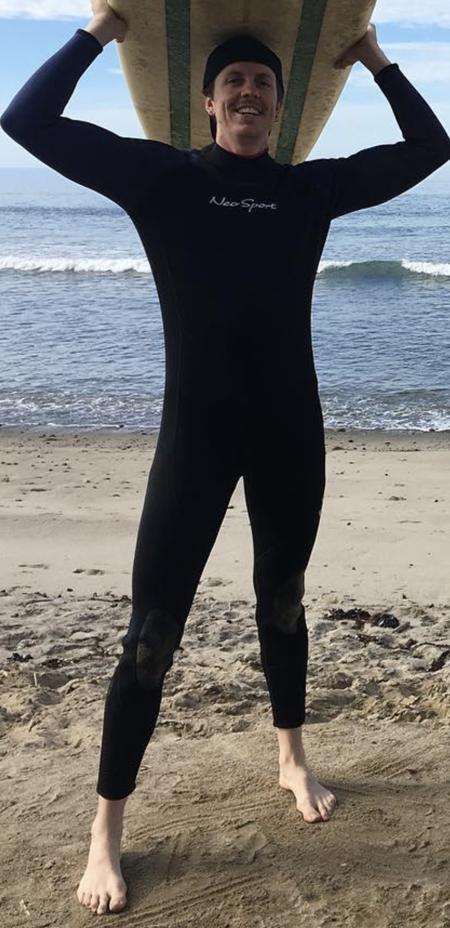 Jason Hackney's feet