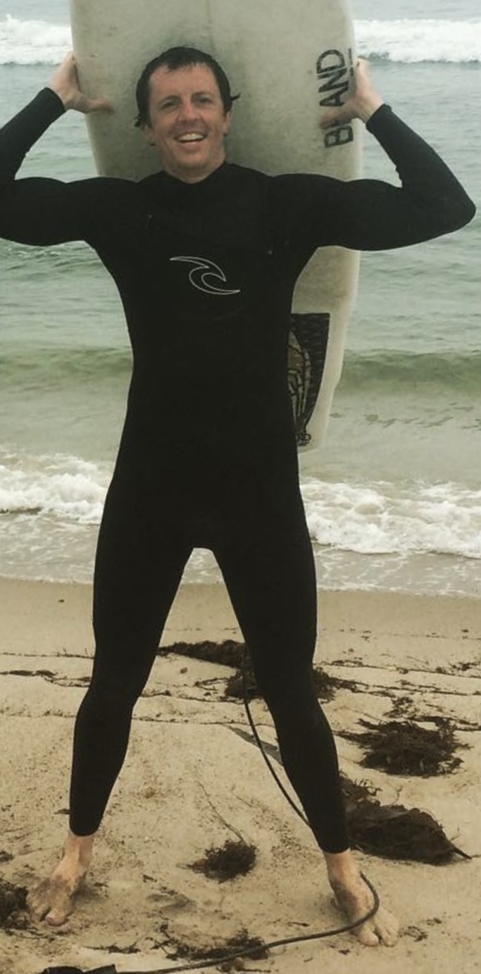 Jason Hackney's feet