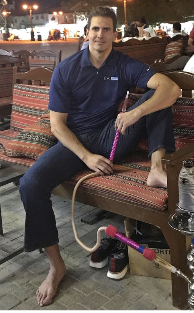 Jason Ziegler's feet