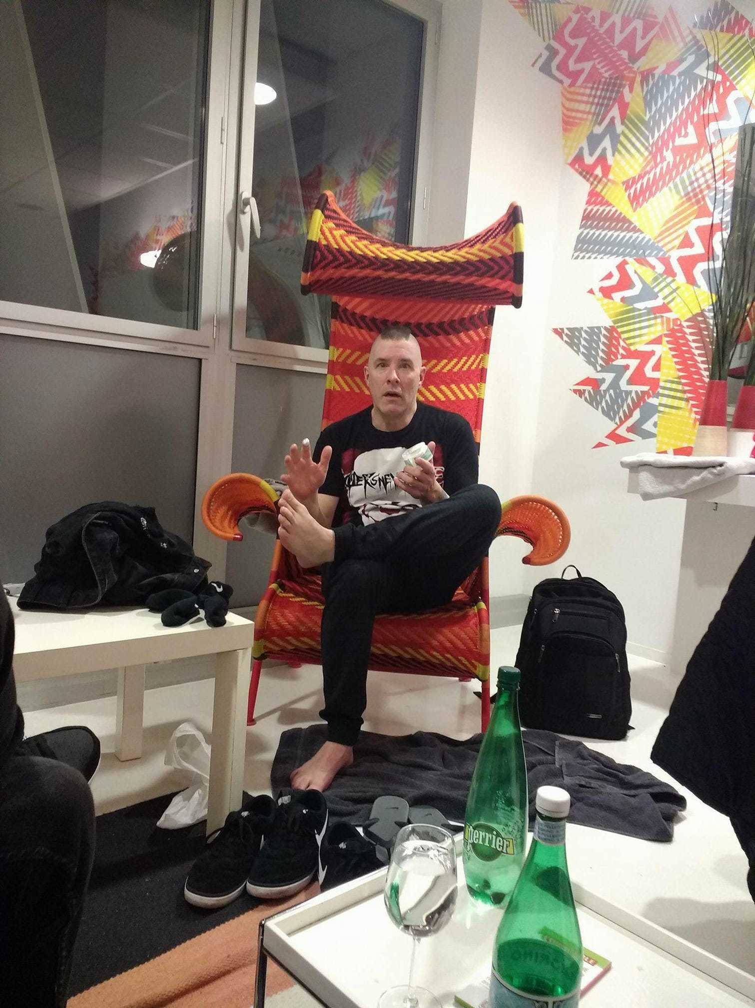 Jeff Waterss Feet
