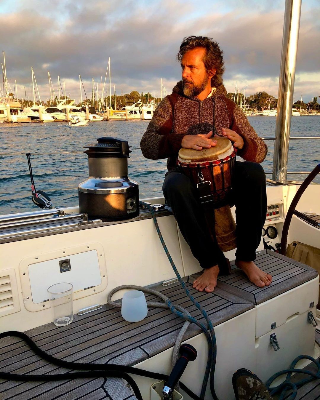 Jeffrey Vincent Parise's feet