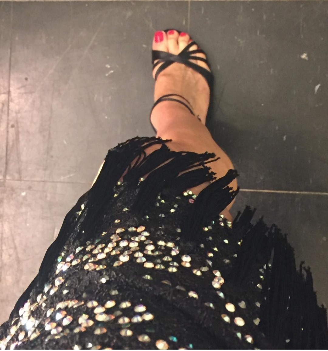 Jennifer Dale's feet