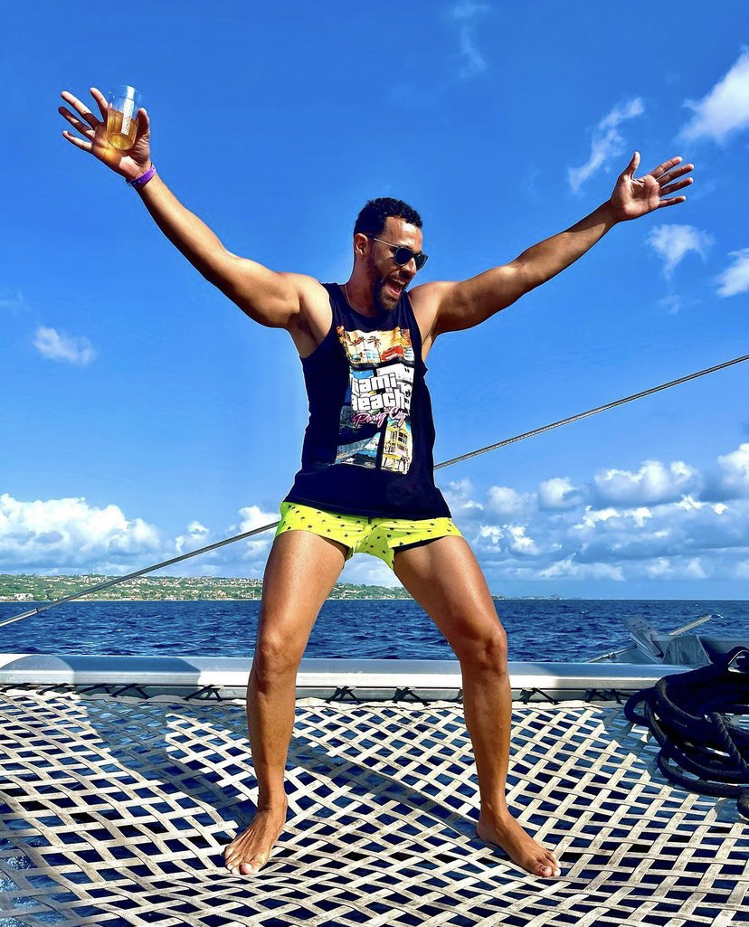 Jerome Precilla's feet