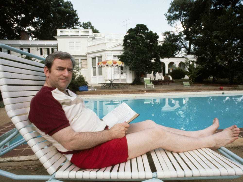 Jerry Falwell's feet