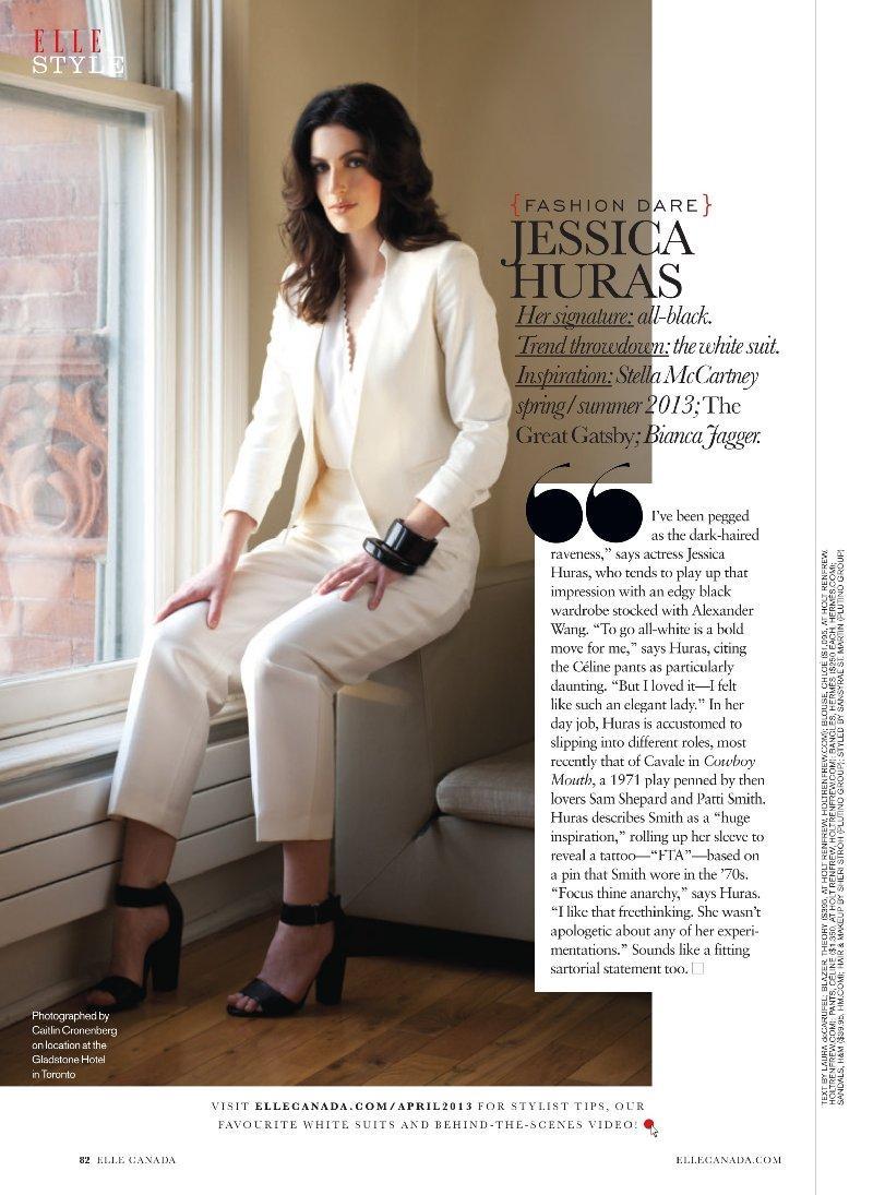 Jessica Huras's feet