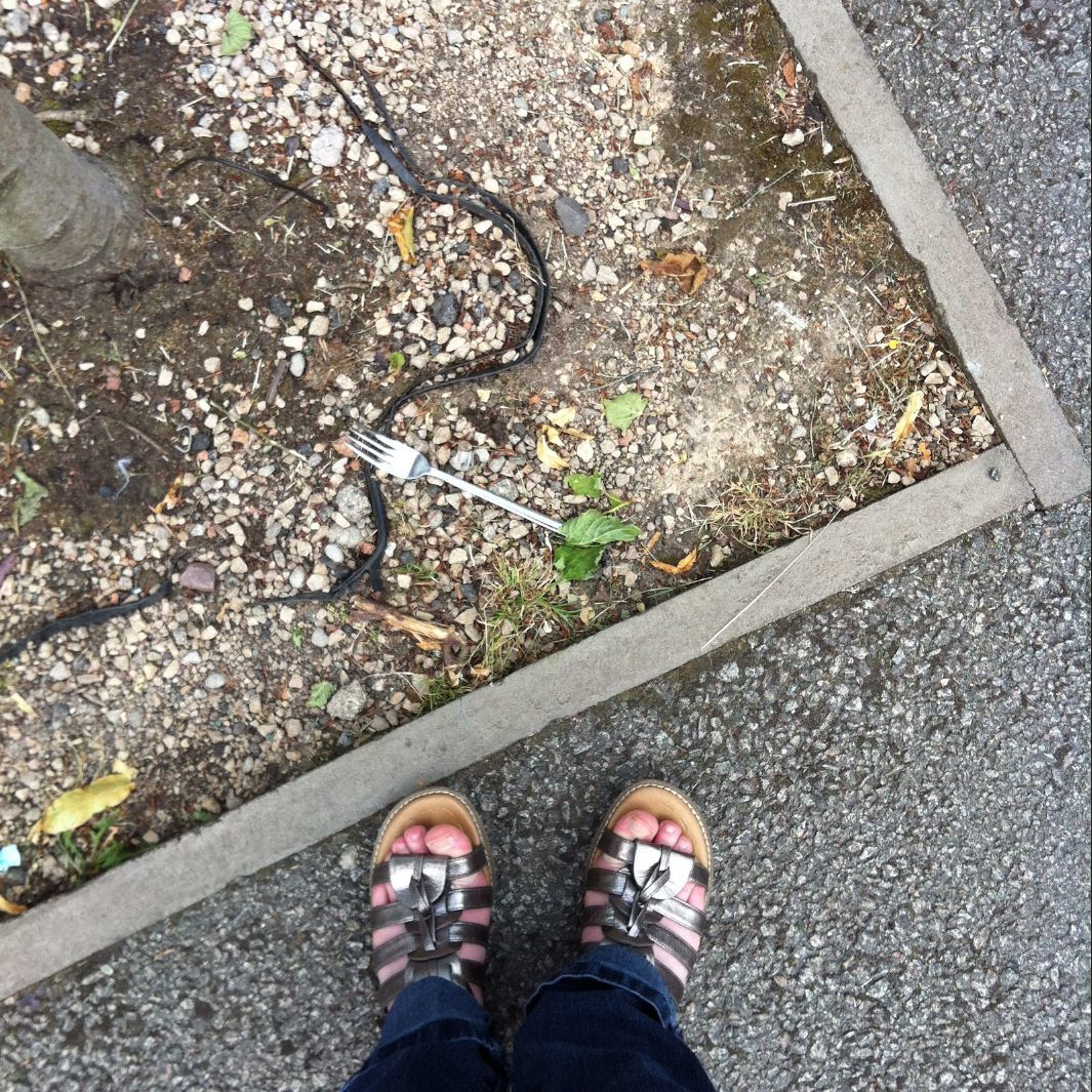Jill Bearup's feet