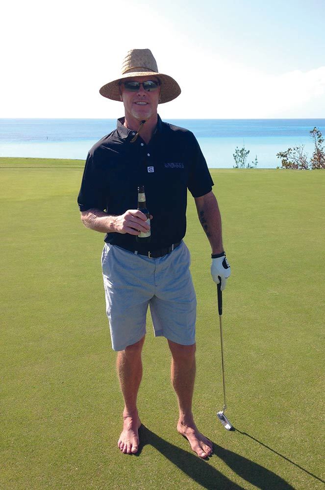 Jim McMahon's feet