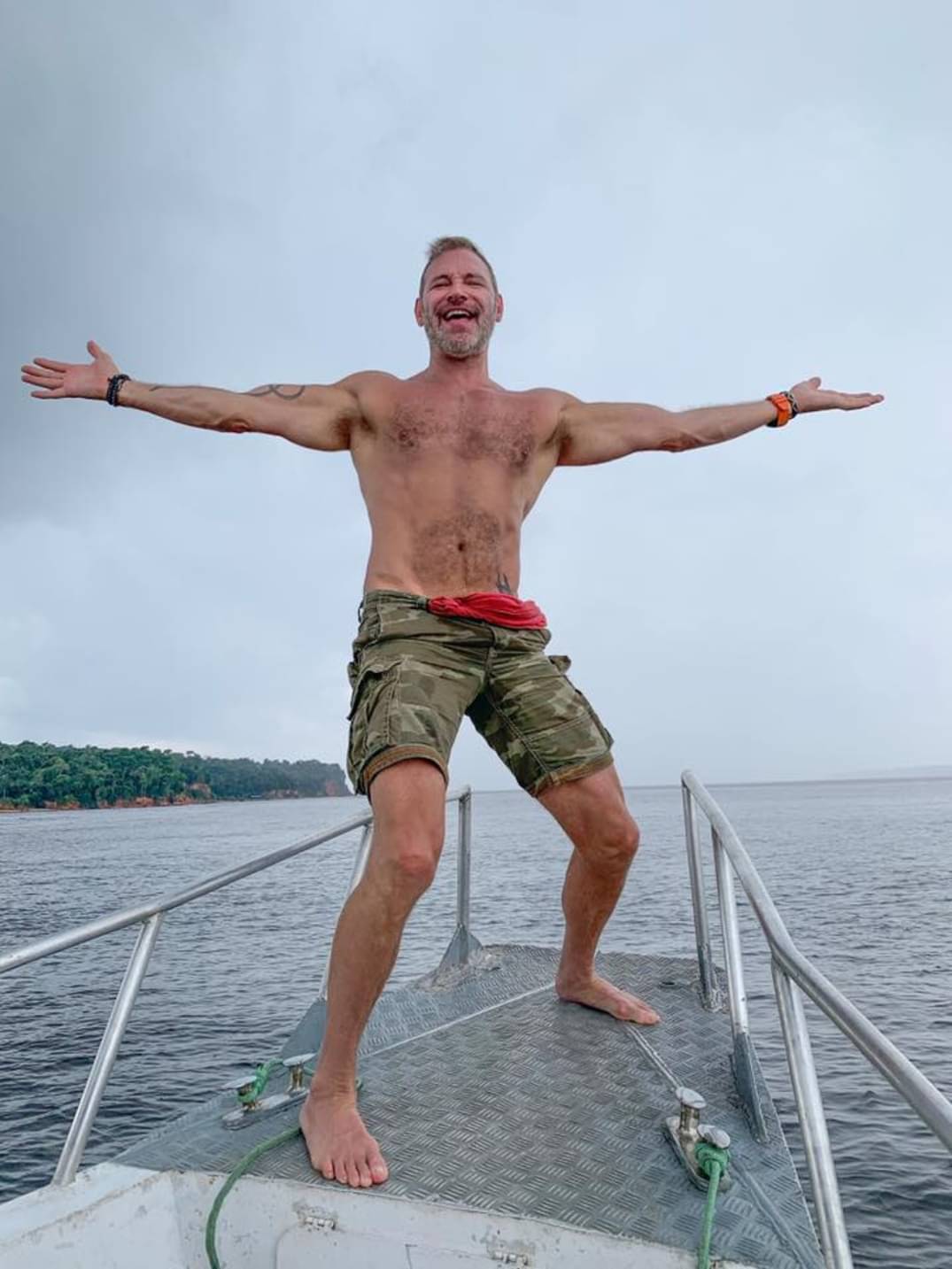 Jim Newman's feet