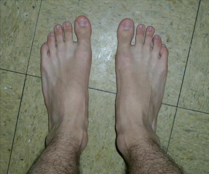 Jimothy Beckholt's feet